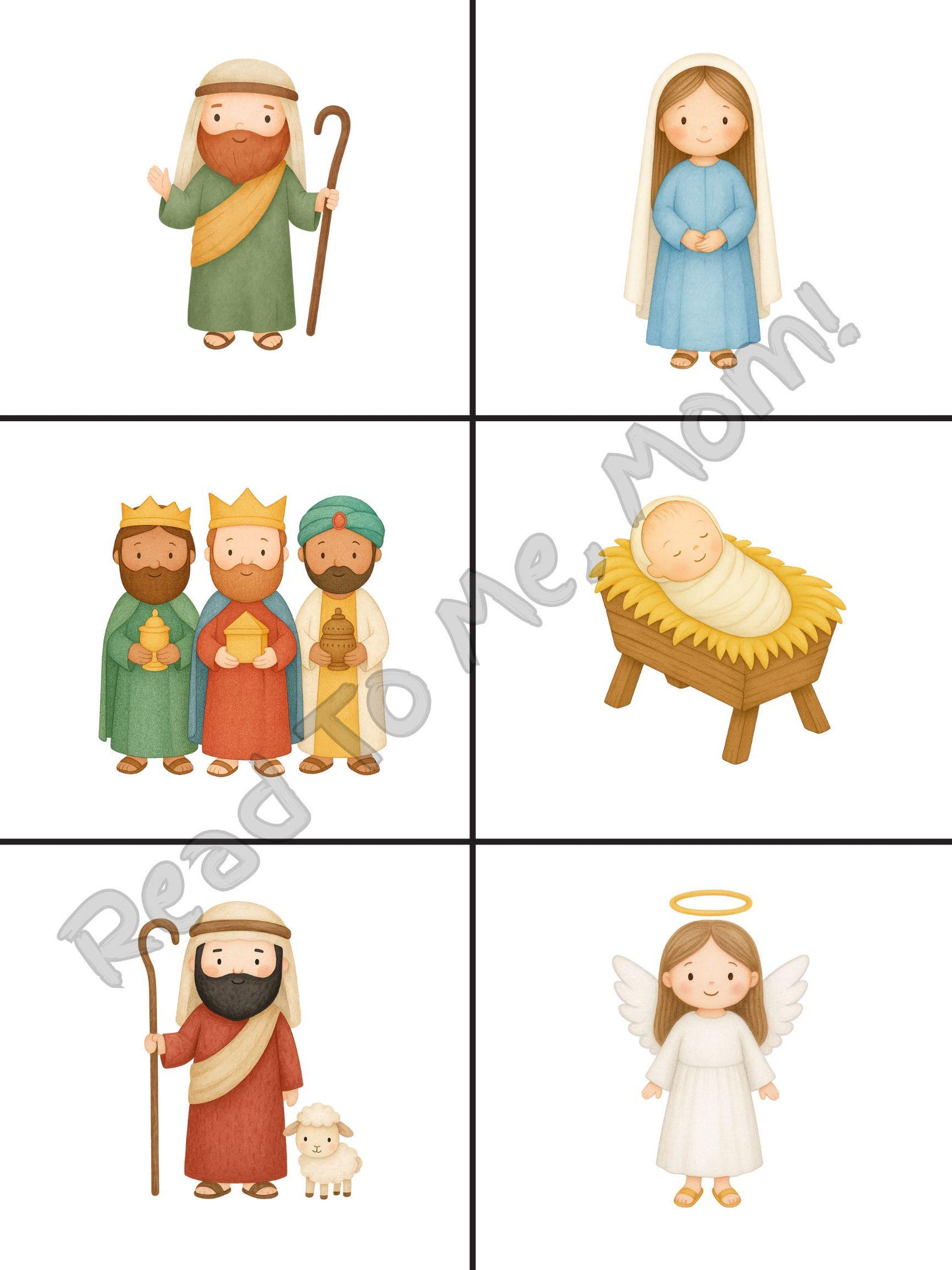 Nativity Scavenger Hunt: Christmas Activity for Kids (PDF Download - Etsy
