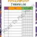 Halloween Reading Log – Printable Tracker for Kids | Spooky Reading ...