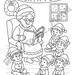 Christmas Coloring Pages for Kids – 12 Printable Holiday Reading-themed ...