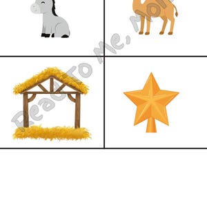 Nativity Scavenger Hunt: Christmas Activity for Kids (PDF Download - Etsy