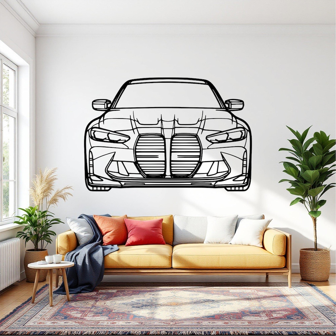Metal Car Decor Wall Art, Unique Valentine's Day Gift for Car Lovers ...