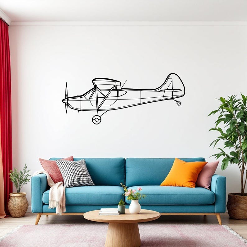 Savage Cruiser ,custom Plane Wall Decor Aviation Gift for Him Aircraft ...