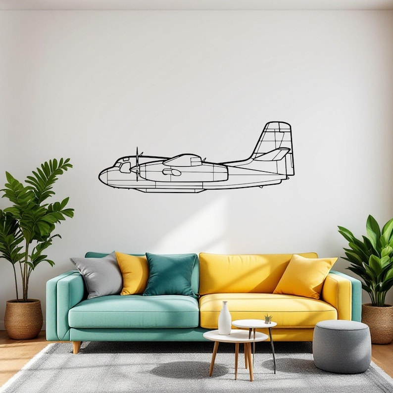 Grumman S 2 Tracker Custom Plane Wall Decor Aviation Gift for Him ...