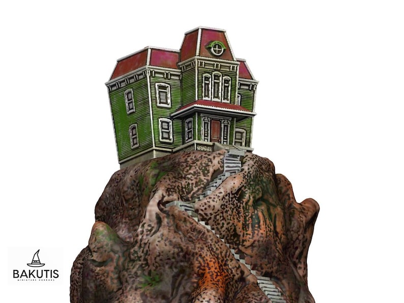 THE BATES HOUSE From Psycho ,unassembled Model Kit! - Etsy