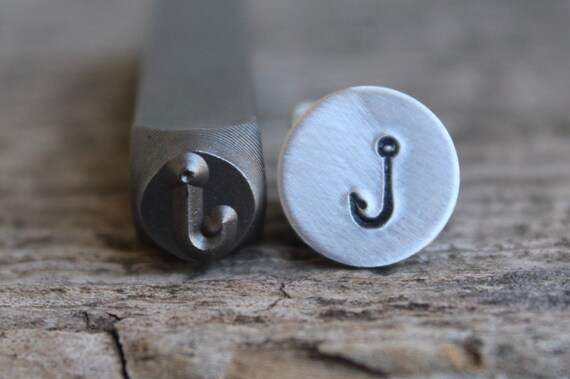 Fish Hook Metal Stamp 6mm Size-steel Stamp-can Be Used on - Etsy