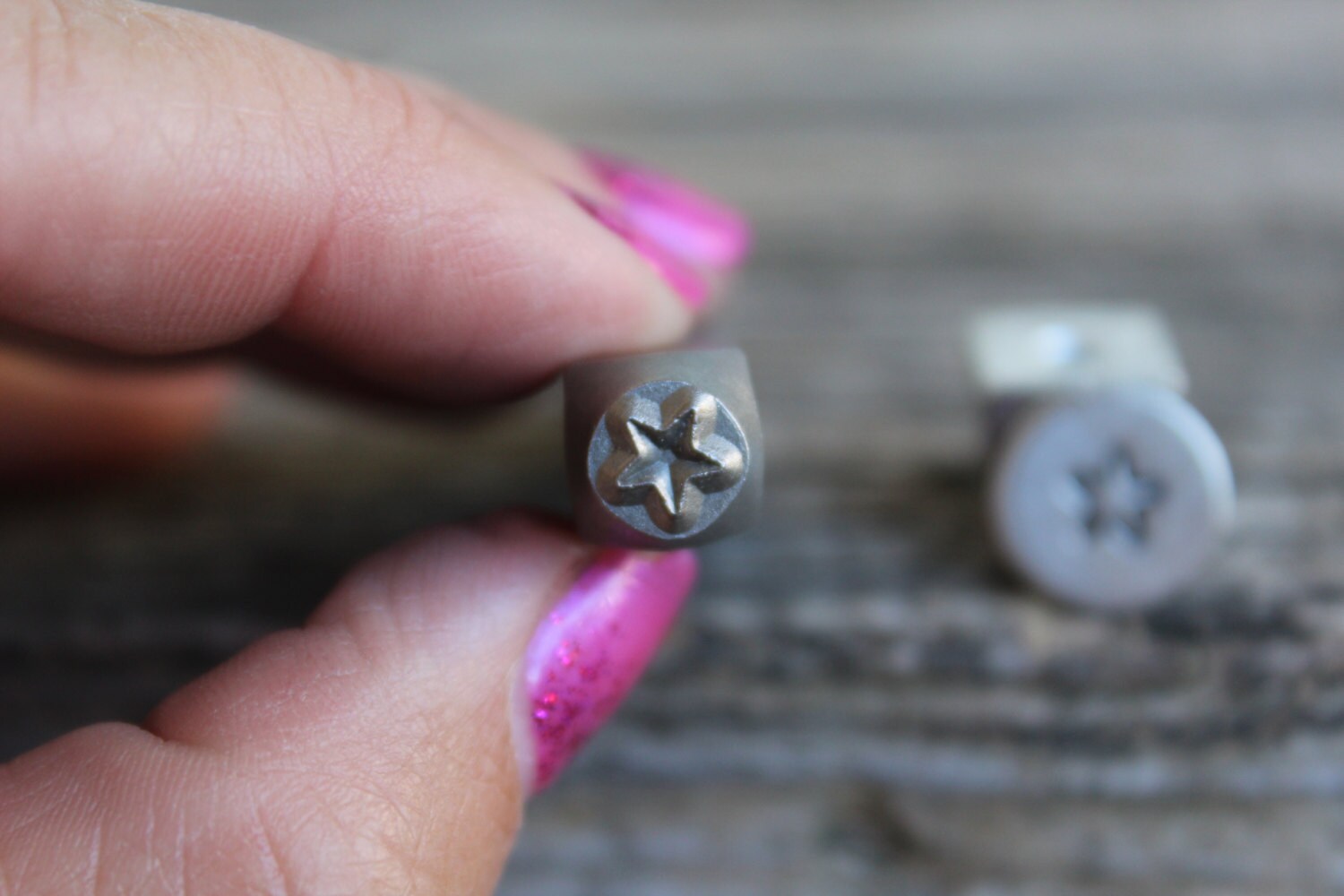 Star-rounded Corners-metal Stamp-5mm Size-steel Stamp-new - Etsy