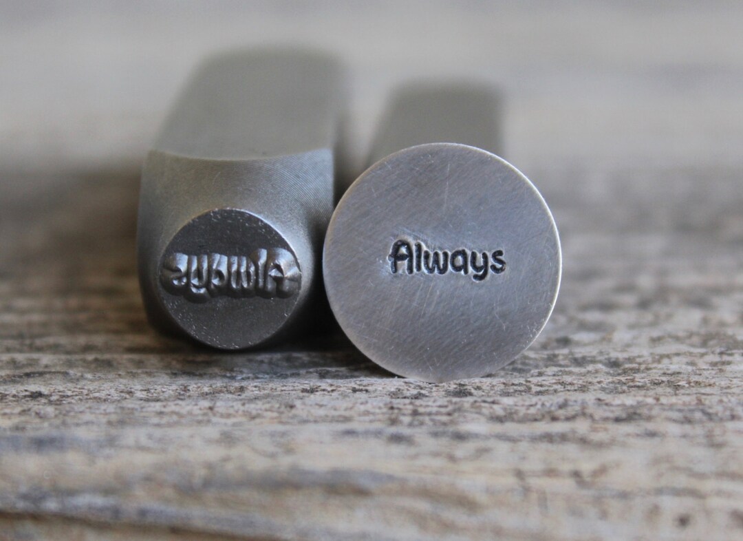 Always Word - Metal Stamp 9mm-steel Stamp-will Work on Hard Metals ...