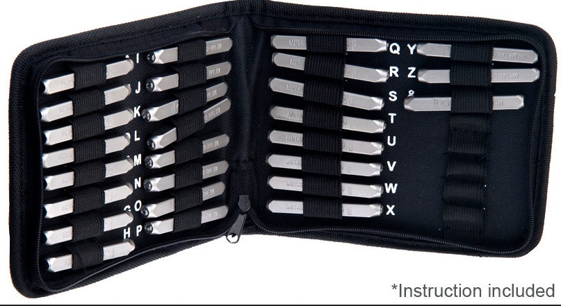 Metal Stamping Set-Metal Stamp Kit in Storybook Font | Etsy