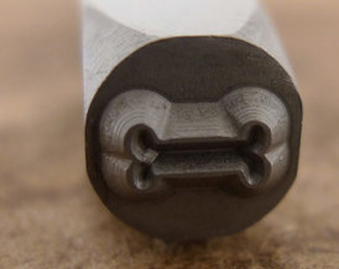 Dog Bone Stamp-measures Approx 5mm- Metal Design Stamp-metal Stamping ...
