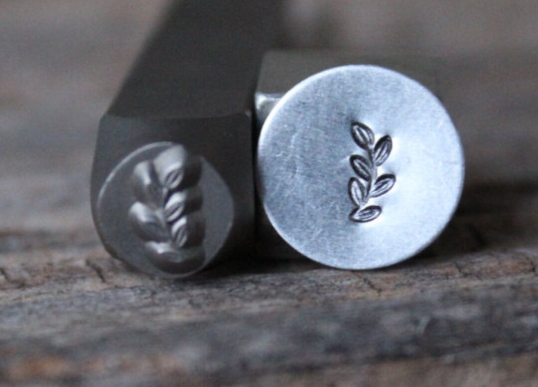 Branch Metal Stamp-6mm Size-steel Stamp-new Metal Design Stamps-by ...