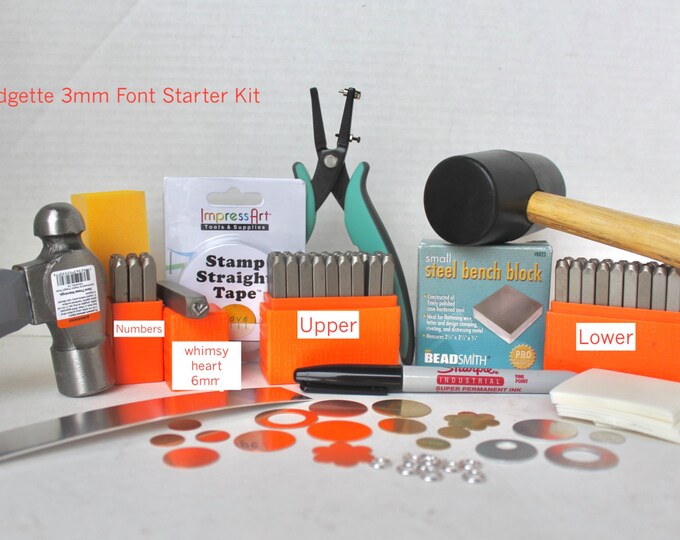 Metal Stamping Kit-beginners Stamping Kit-bridgette Impressart - Etsy