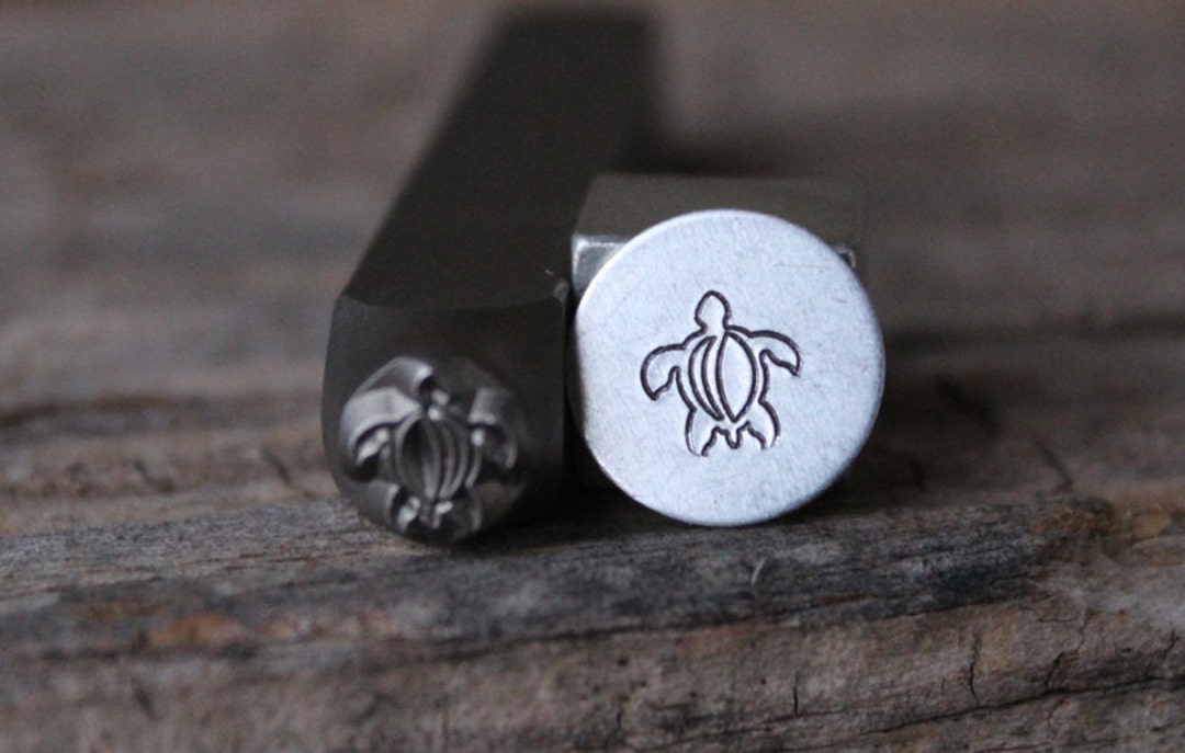Sea Turtle Metal Stamp-7mm Size-steel Stamp-new Metal Design Stamps-by ...