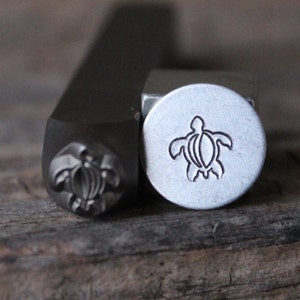 Sea Turtle Metal Stamp-7mm Size-steel Stamp-new Metal Design Stamps-by ...