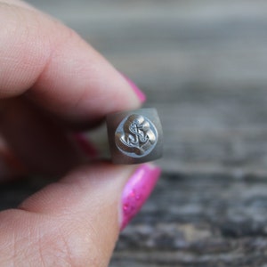 Anchor With Rope-metal Stamp-8mm Size-steel Stamp-new Metal Design ...