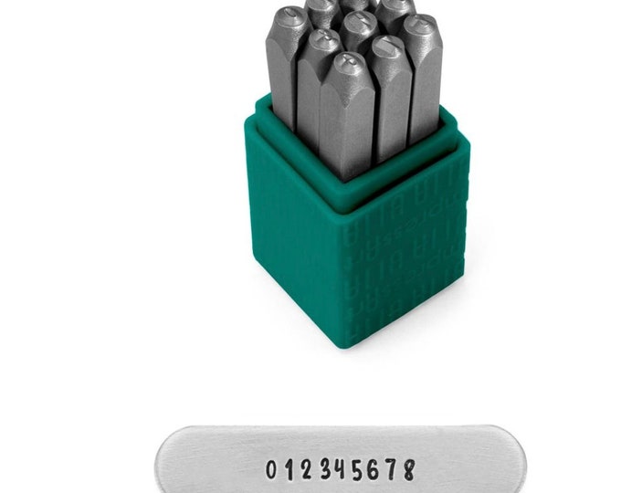 4mm Metal Stamp Alphabet Set Arial Font Letters and Number Set-metal ...