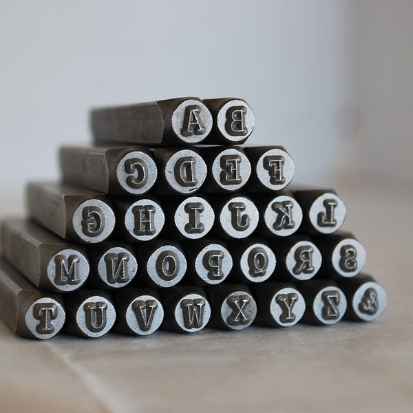Metal Alphabet Stamp - Etsy