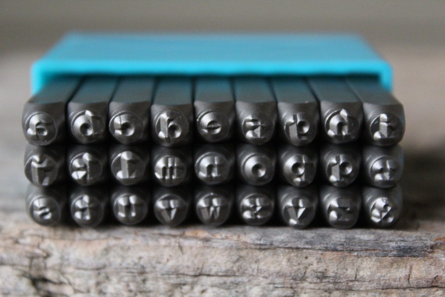 Typewriter Font Metal Stamp Set-3mm-NEW-Lowercase Metal Supply | Etsy