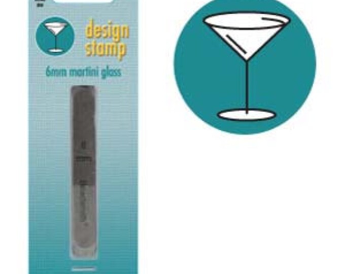 Metal Design Stamp-martini Glass-brand New-steel Stamp for Metalwork 6 ...