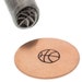 Basketball Metal Stamp 5mm Metal Design Stamp-metal Stamping Tool ...