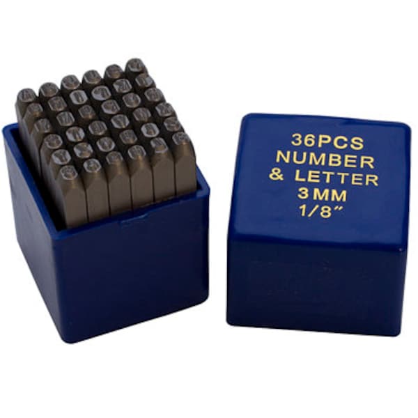 Metal Number Stamps - Etsy