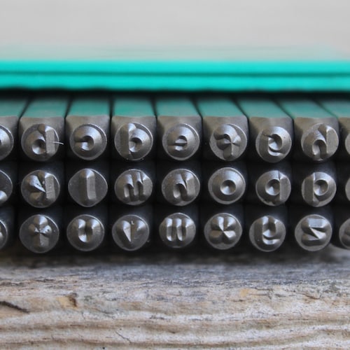 Cinnamon Cake Font Lowercase Metal Stamp Set-3mm-metal - Etsy