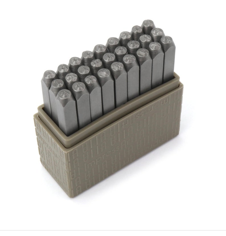 Typewriter Lowercase 3mm Alphabet Economy Impressart metal - Etsy