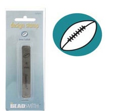 Metal Metal Design Stamp-football 6 Mm | Etsy