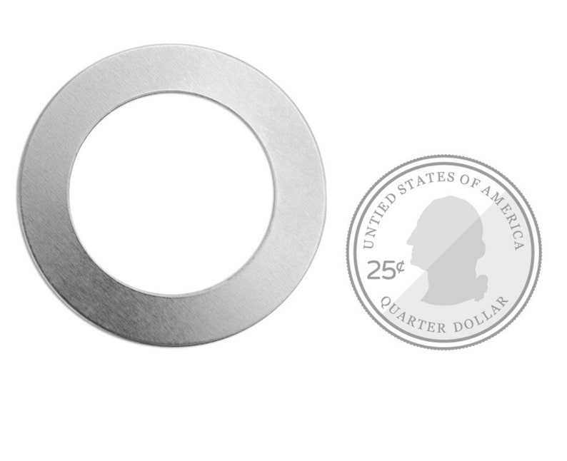 Premium Aluminum Stamping Blank Washer Circle-impressart 1.5 | Etsy