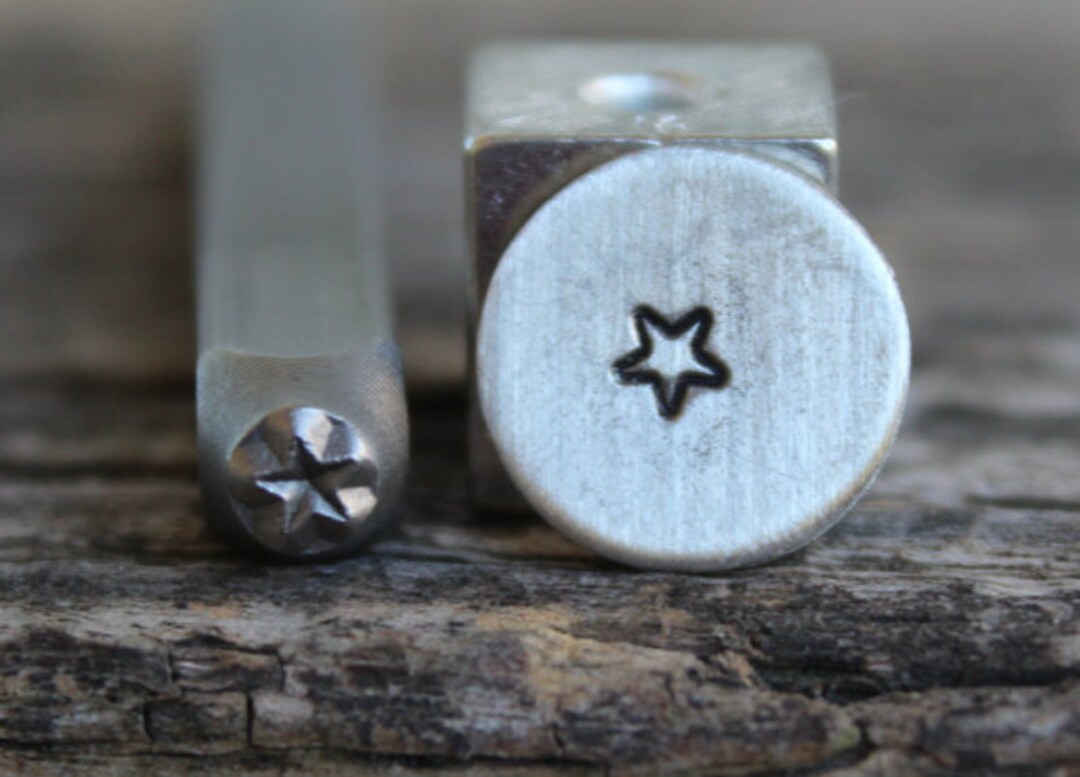 Starsmaller Rounded Corners-metal Stamp-3mm Size-steel Stamp-new Metal ...