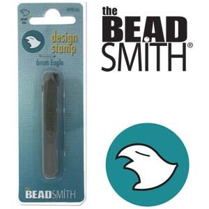 Eagle Head Metal Stamp- 6mm-design Stamp-steel Stamp by Beadsmith for ...