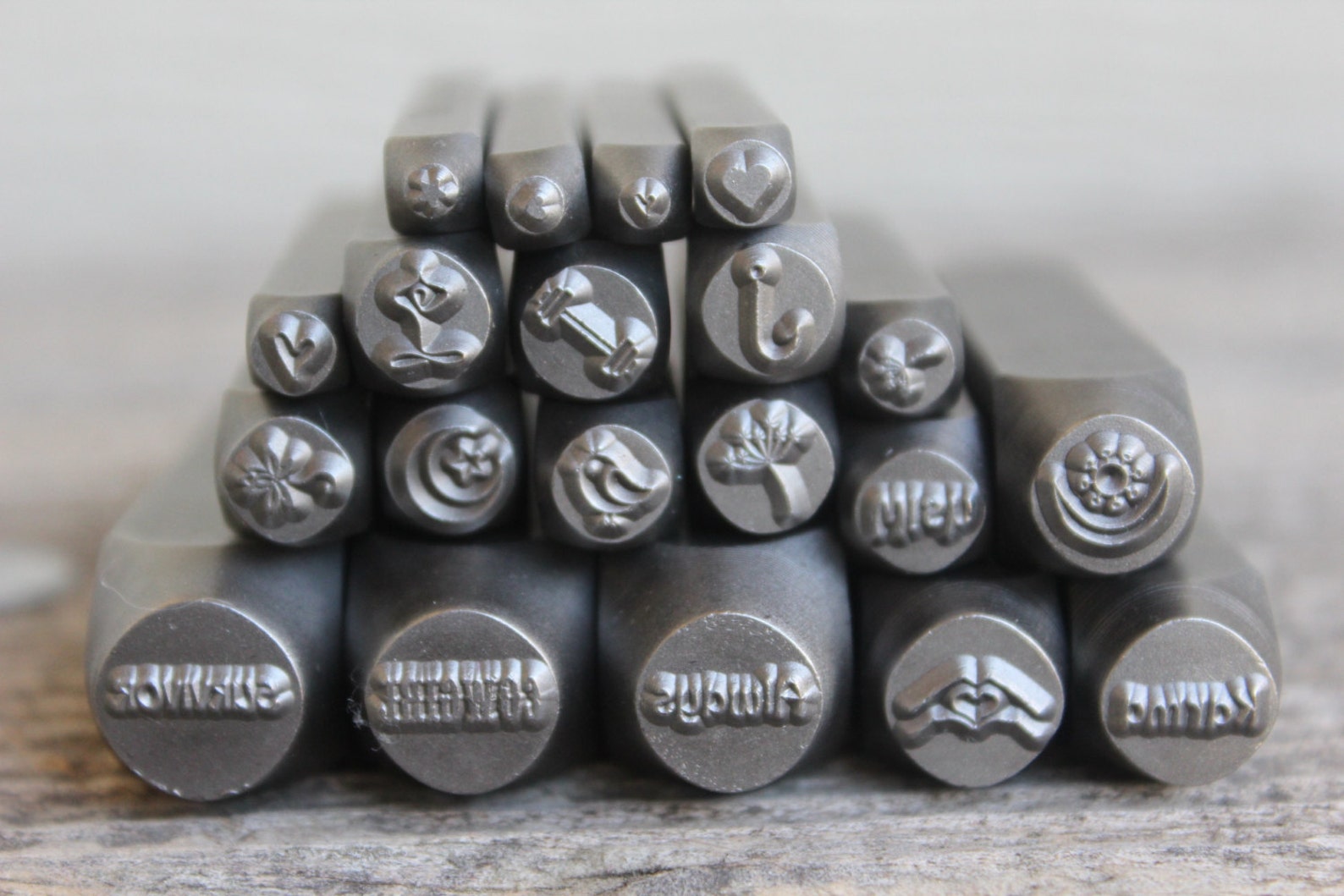 Always Word Metal Stamp 9mm-Steel Stamp-Will Work on Hard | Etsy