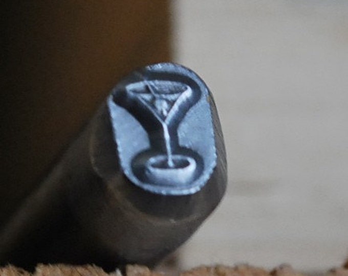 Martini Glass Design Stamp - Etsy