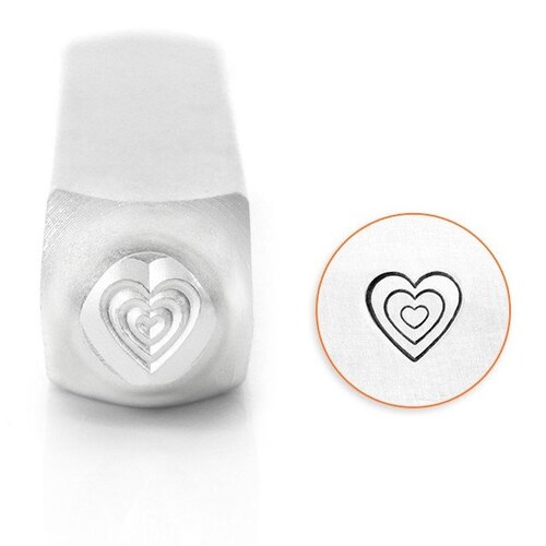 Heart Steel Design Stamp Punch Tool to Embellish Metal | Etsy