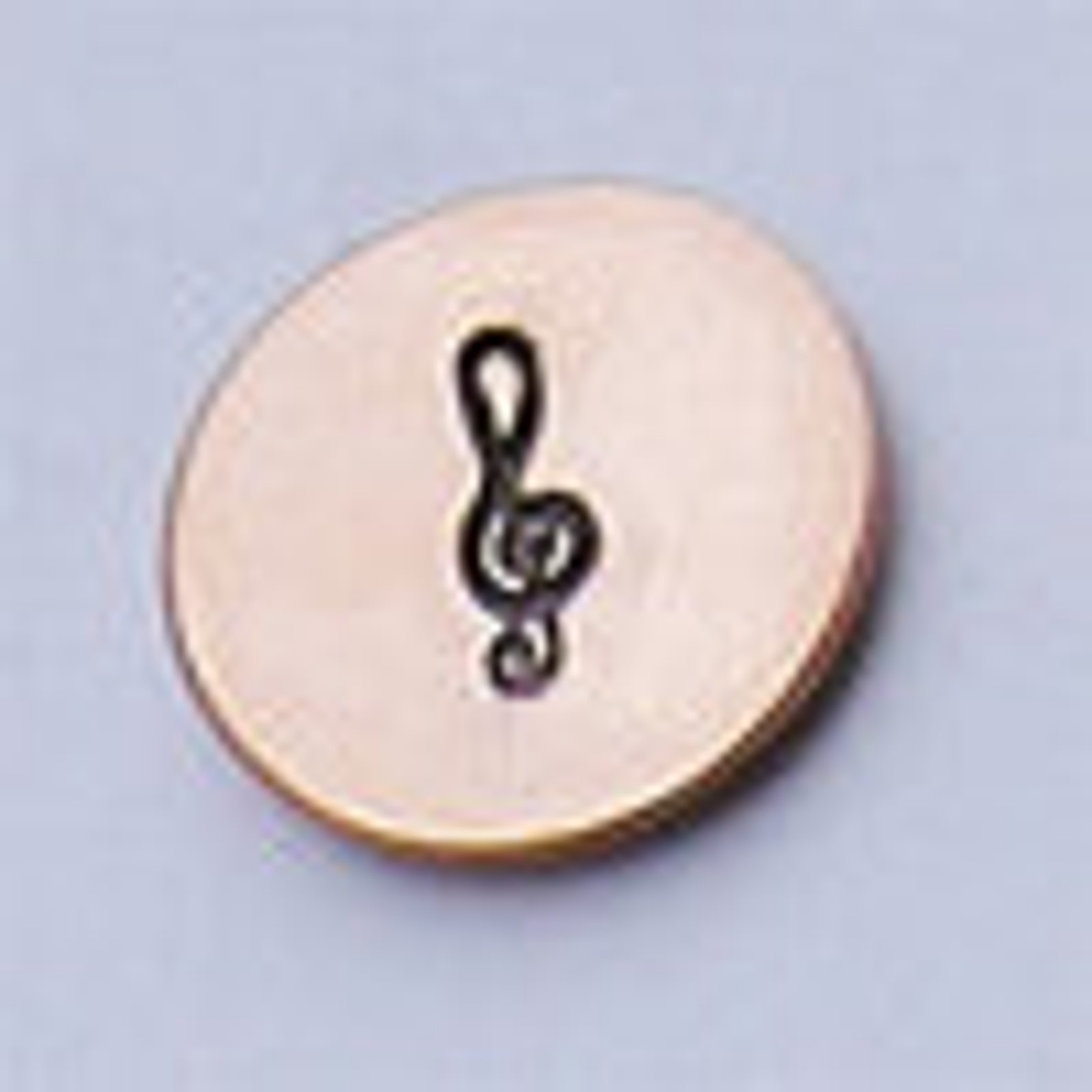Treble Clef Hand Metal Design Stamp-measures Approx 6 Mm - Etsy