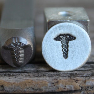 Medical Symbol-metal Stamp-6mm Size-steel Stamp-new Metal Design Stamps ...