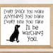 Dog Watching You Print: Funny Kitchen Art (digital File) - Etsy