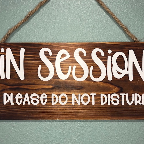 In Session Please Do Not Disturb Sign Spa Massage Therapy Door - Etsy