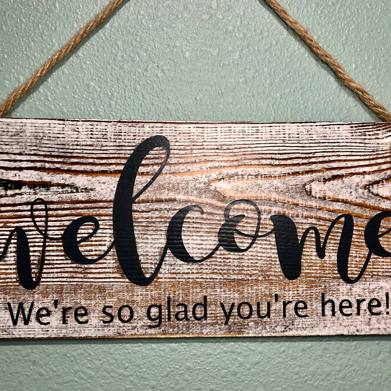 Funny Welcome Sign - Etsy