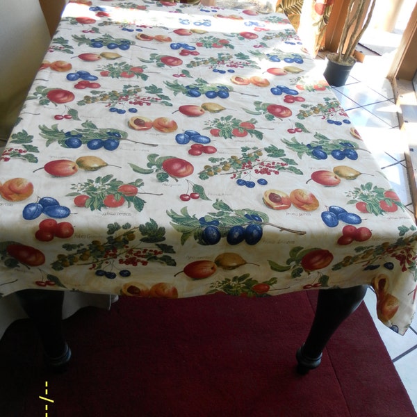 Tuscan Tablecloth - Etsy