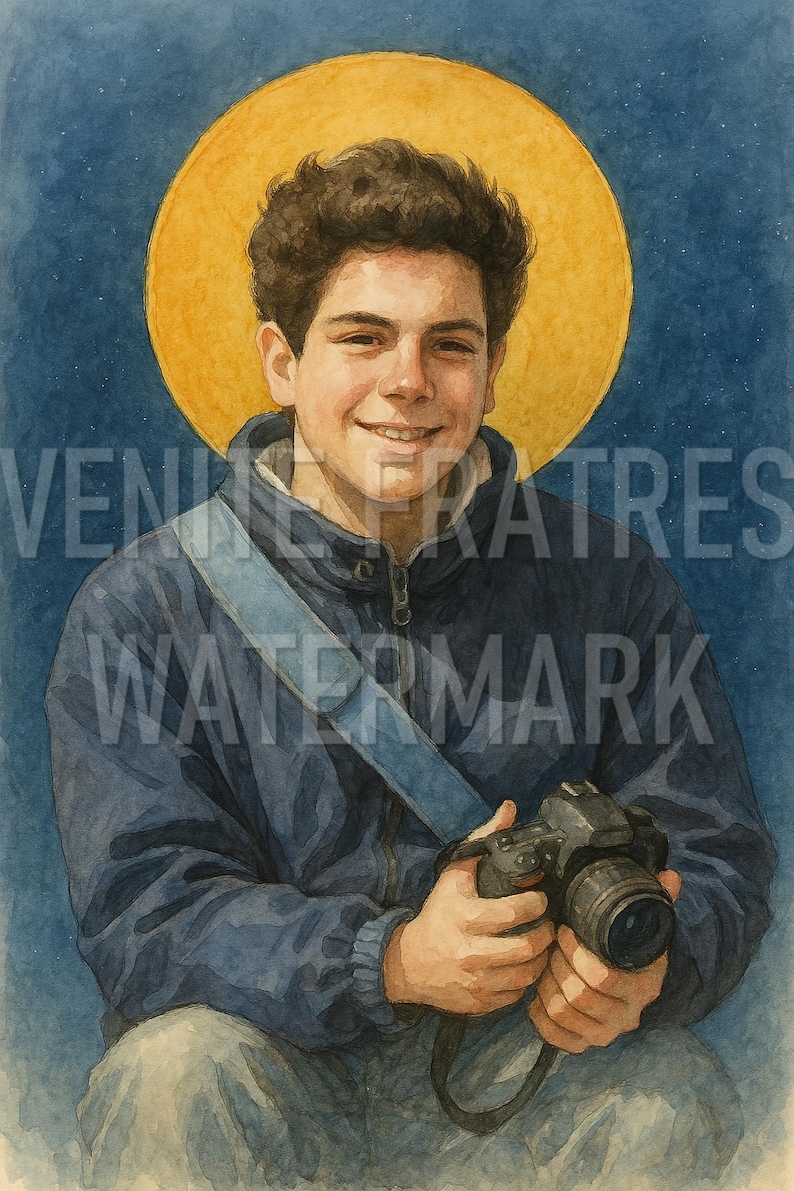 St. Carlo Acutis - Catholic Wall Art Printable (digital Download) - Etsy