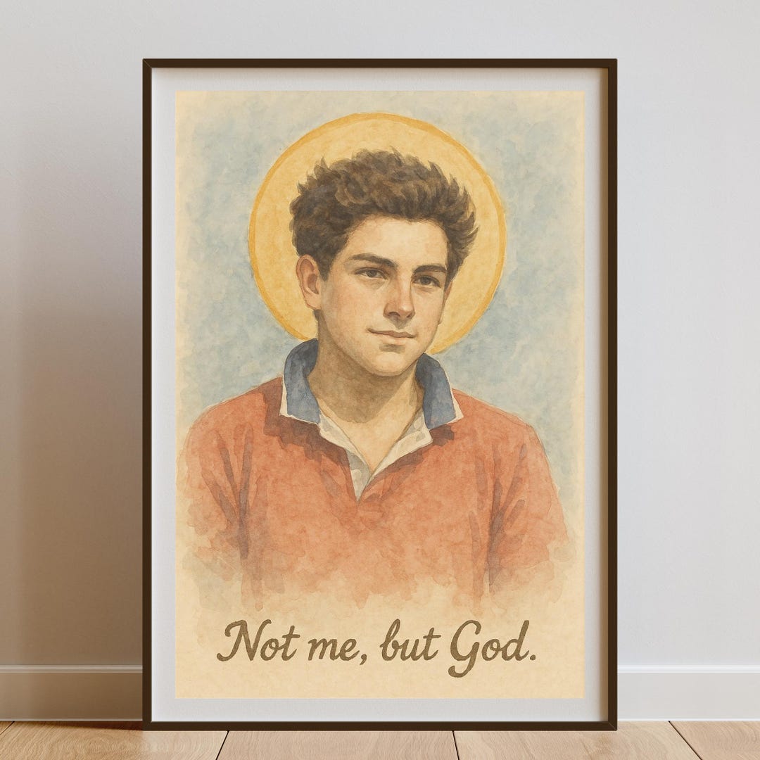 NEW Saint! St. Carlo Acutis - Traditional Catholic Art Printable - High ...
