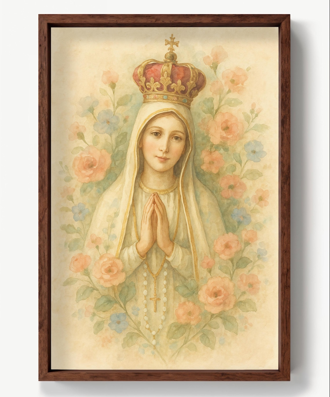 Our Lady of Fátima - Catholic Wall Art Printable (digital Download) - Etsy