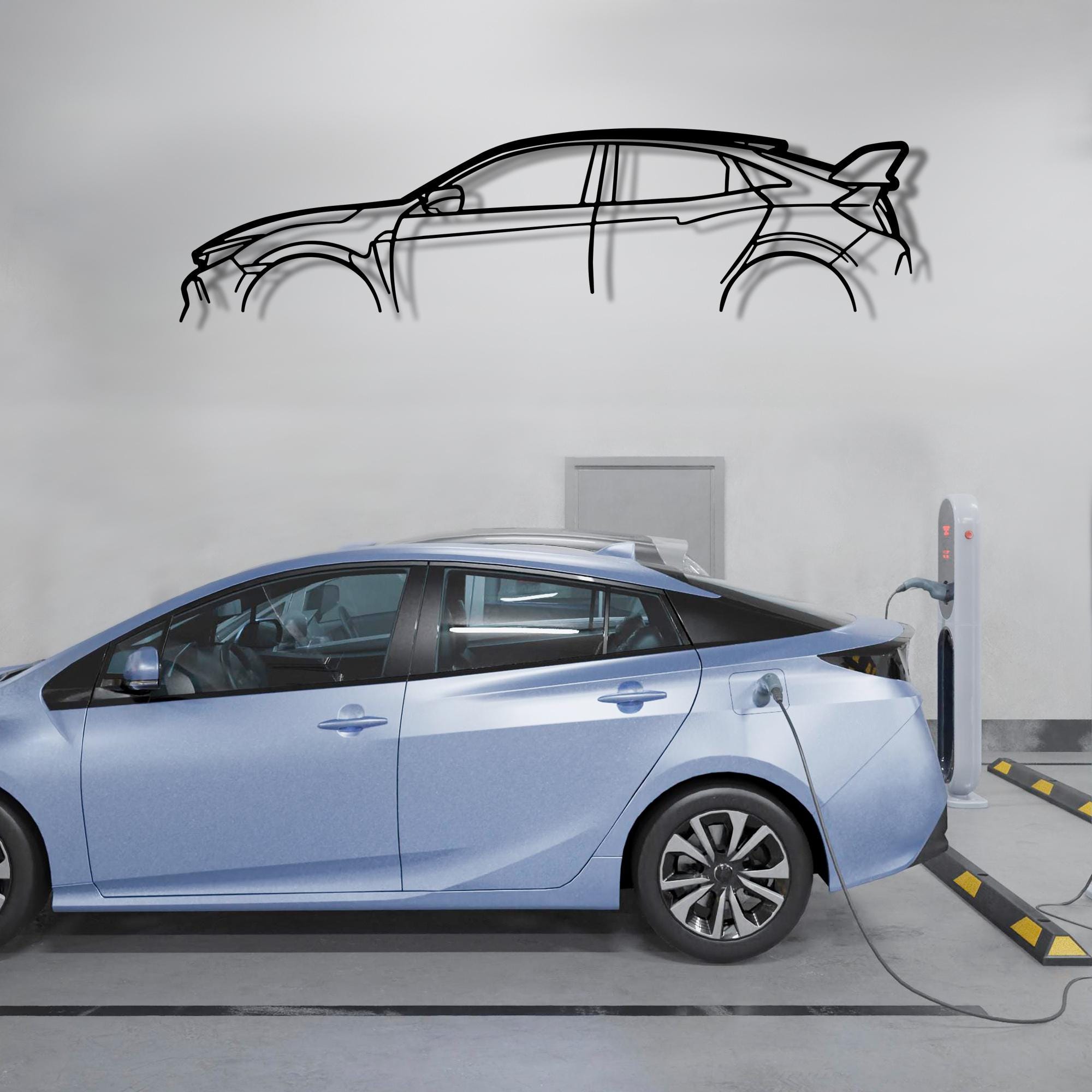 Honda Civic Type R Wall Art, Honda Civic Metal Wall Art, Civic Decor ...