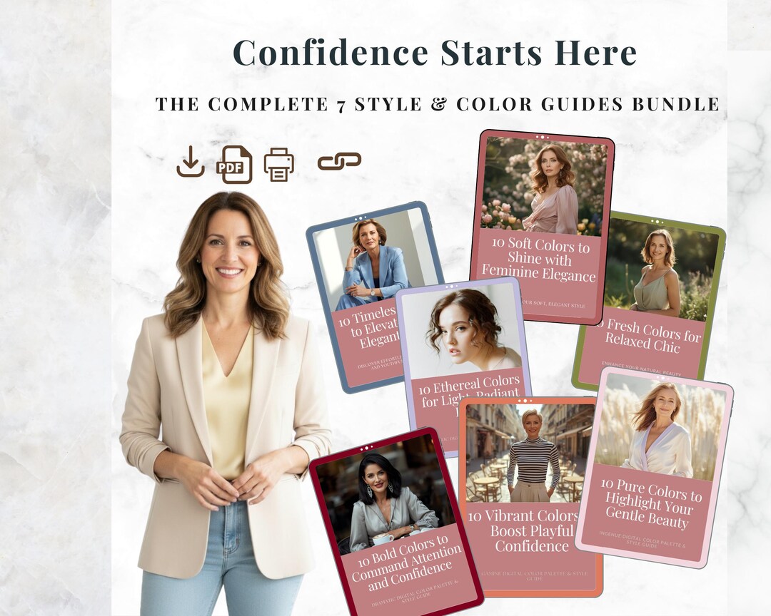 Complete Style & Color Guide Bundle for Women 40+ | All 7 Style ...