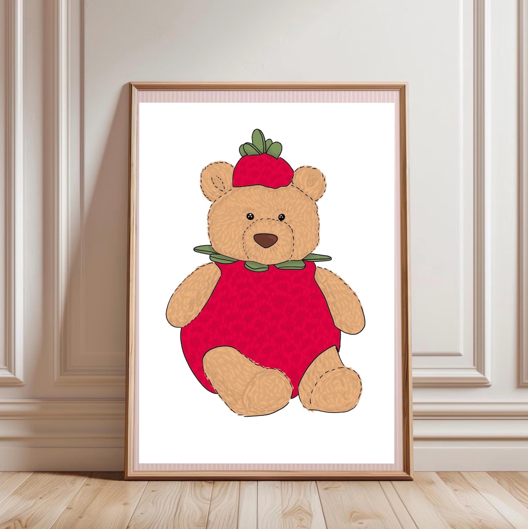 Jellycat Art Nusery Print - Etsy