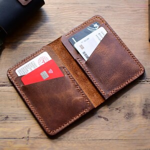 Leather PDF Wallet Pattern | A4 Format - Etsy