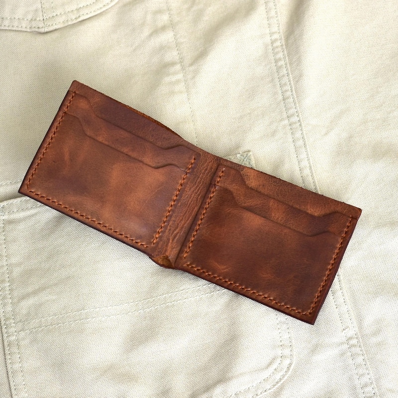 Leather Bifold Wallet Pattern - Etsy