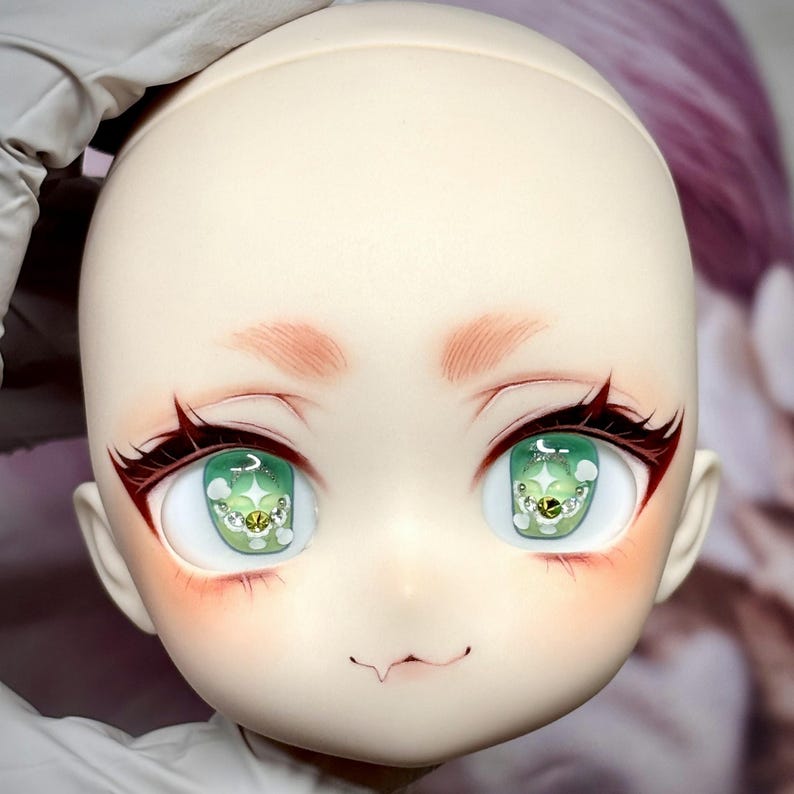 Anime Style - Custom BJD MJD Face-up, OOAK Doll, Doll Makeup - Etsy
