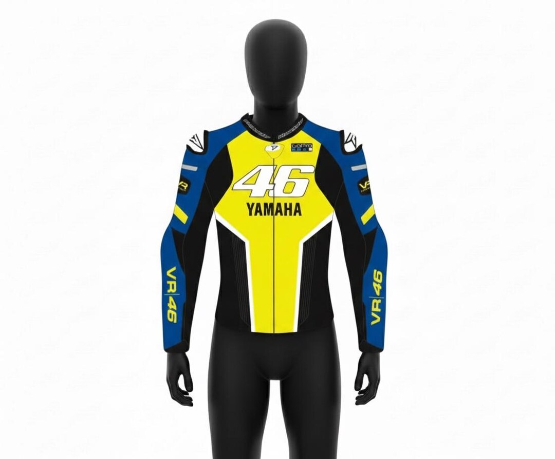 Vr46 Custom Made to Measure Motorbike Leather Racing Jacket - Etsy