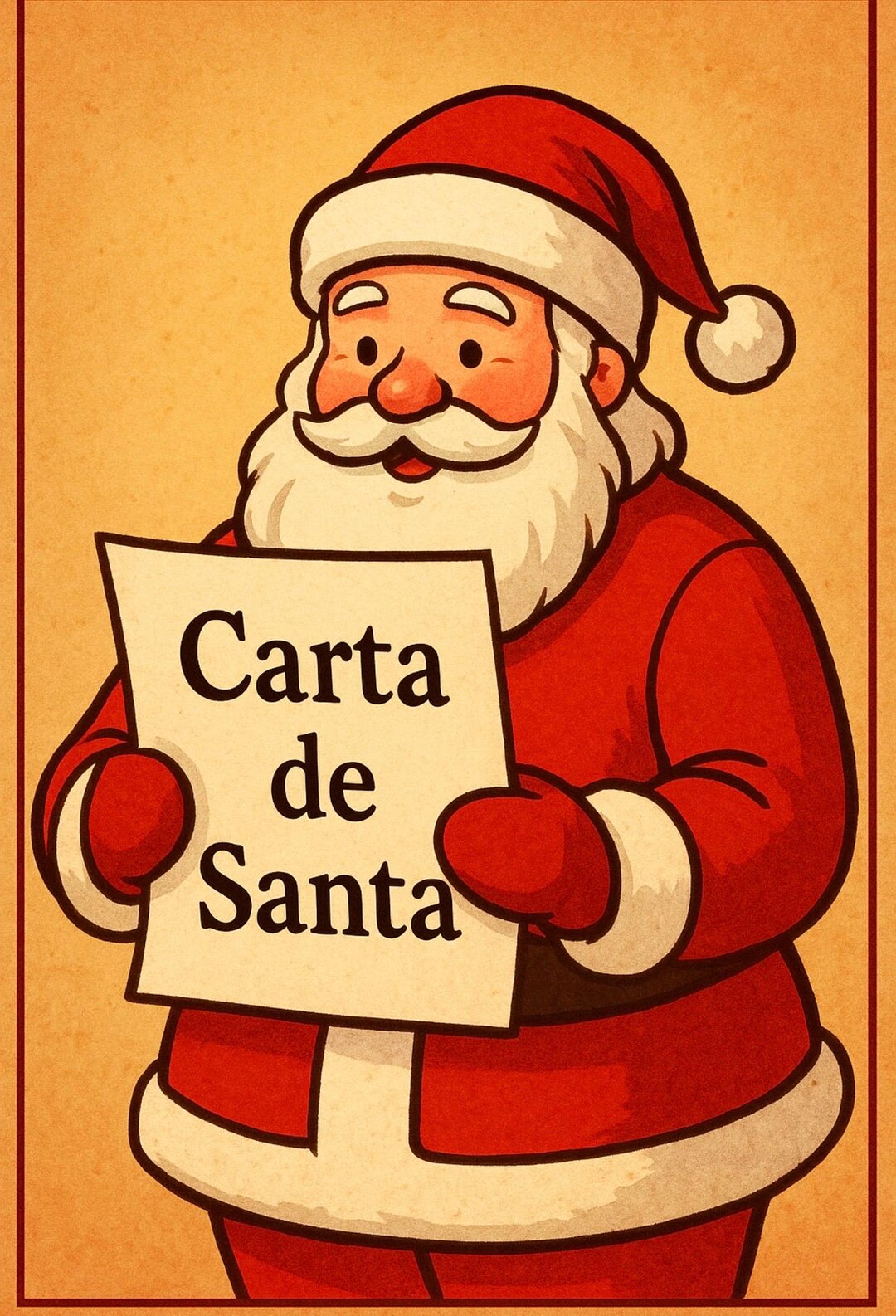 Carta De Santa Claus En Navidad Para Tu Hijo (a) Personalizada. Versión ...